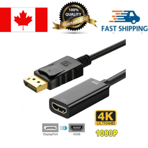 (4K), DisplayPort Male to HDMI Female Adapter M/F, Support 4K | FACTORY ...