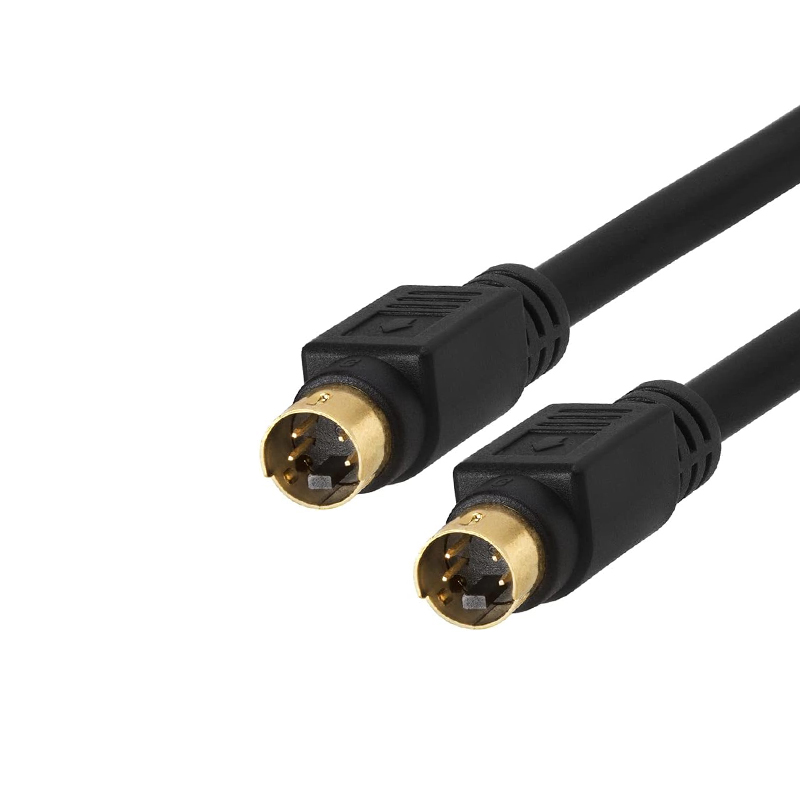 S-Video SVHS Fully-Shielded Gold-Plated Cable 100FT | FACTORY DIRECT SALE