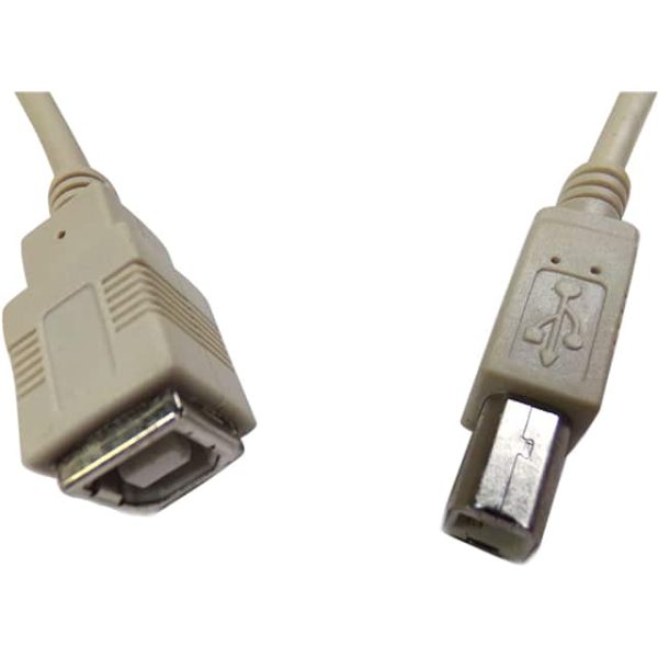 USB B Type Male to B Type Female USB Cable,6FT | FACTORY DIRECT SALE